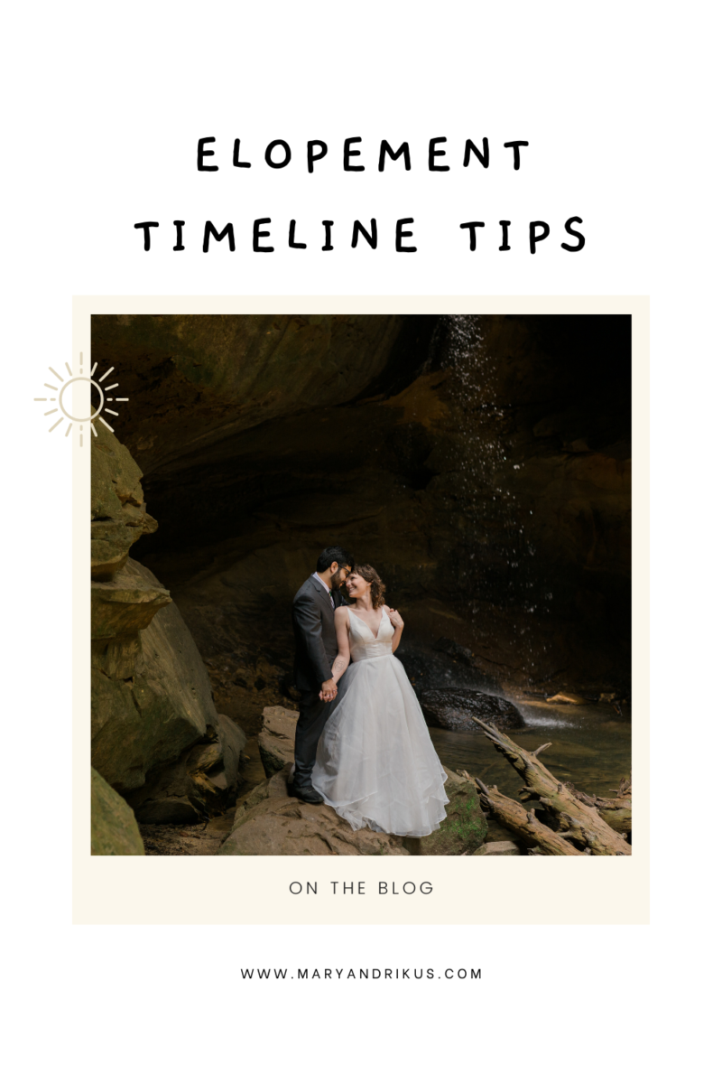Elopement Timeline Tips - How Long is an Elopement?